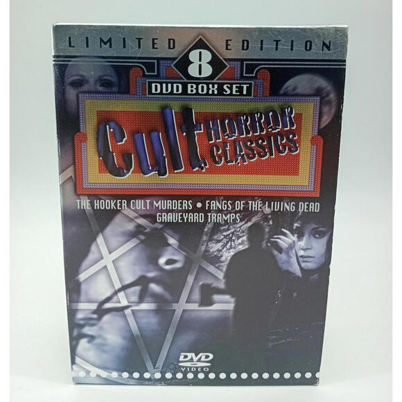 Media | Cult Horror Classics Dvd Box Set Limited Edition 8 Disc Set ...